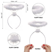 Angel Costume Accessories - Angel Halos, Angel Headband | Funcredible